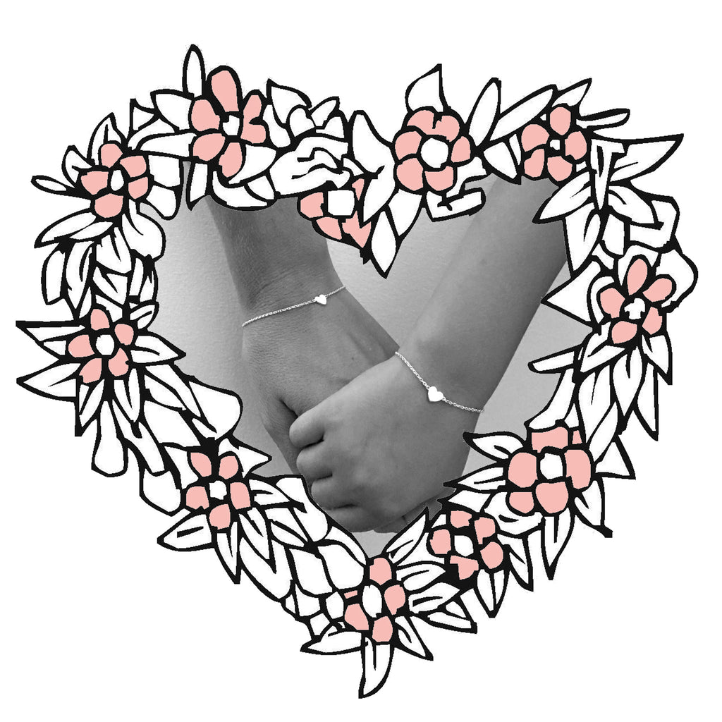 MINI + ME LOVE BRACELETS - SET OF 2 MATCHING BRACELETS – BO + BALA